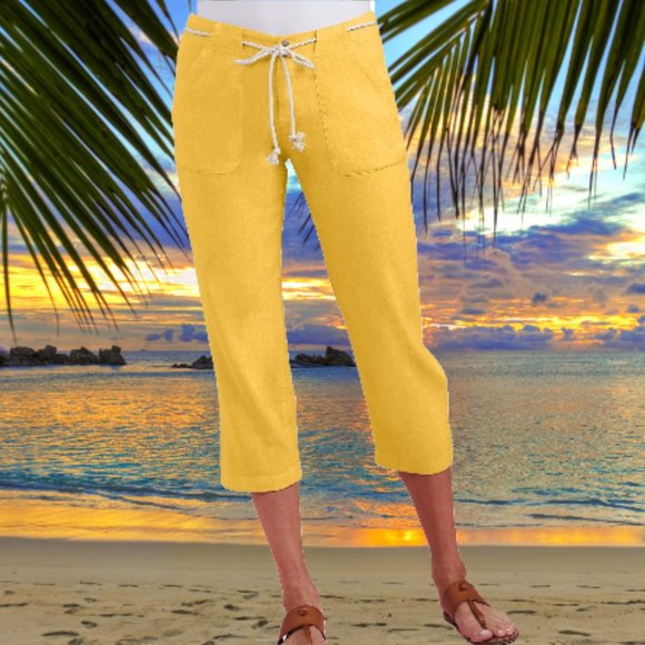 fresh produce | Pants & Jumpsuits | Nwt Fresh Produce Del Mar Capri ...